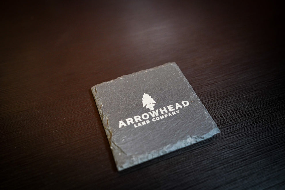 Slate Coaster – Arrowhead Land Company Apparel